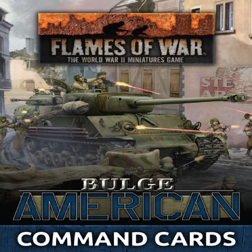 Bulge: American Command Cards — Lords of War Games and Hobbies