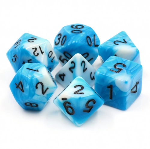 Cumulus Cloud RPG Dice Set — Lords of War Games and Hobbies
