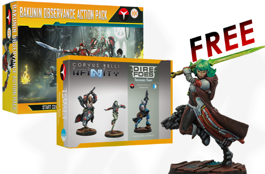 Infinity Bakunin Observance Exclusive Bundle — Lords of War Games and ...