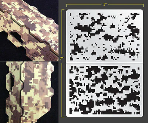 Fallout Hobbies Vinyl Stencil - Digi Camo 2 — Lords of War Games and ...