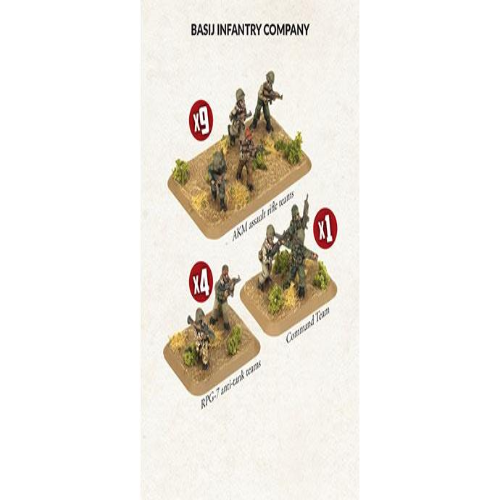 Iranian Basij Infantry Company — Lords of War Games and Hobbies