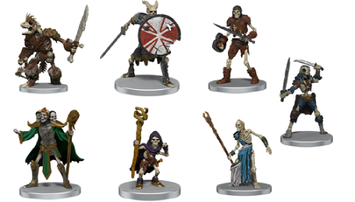 D&D: Icons Of the Realms: Undead Armies Skeletons Pre Painted — Lords ...