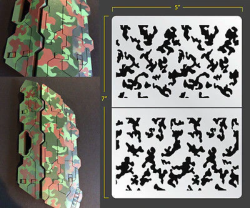 Fallout Hobbies Vinyl Stencil - Traditional Camo — Lords of War Games ...